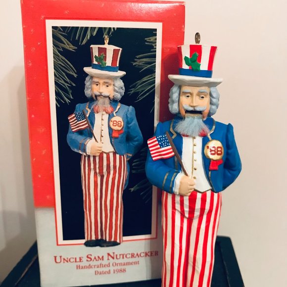 Hallmark | Holiday | Vintage Hallmark Uncle Sam Ornament | Poshmark